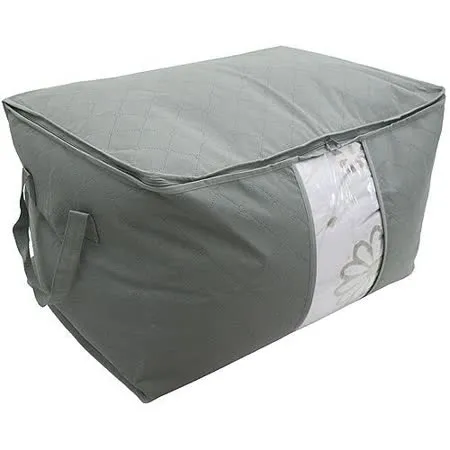 月陽收納高手竹炭加高型60X39棉被衣物收納整理袋(130L) 5604658 - friDay購物