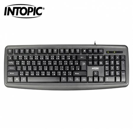 【INTOPIC 廣鼎】KBD-79 USB多媒體標準鍵盤 7793738 - friDay購物