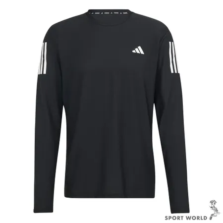 Adidas 長袖上衣 男裝 排汗 反光細節 黑 IN1486 8581540 - friDay購物