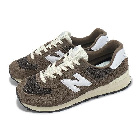 New Balance 休閒鞋 574 男鞋 女鞋 深草菇 兔毛灰 棕 麂皮 經典 緩衝 情侶鞋 NB U574RBI-D 8830900 ...