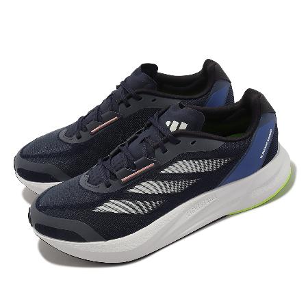 adidas 慢跑鞋 Duramo Speed M 男鞋 藍 白 緩震 輕量 環保材質 愛迪達 IF0566 9039029 - friDay購物
