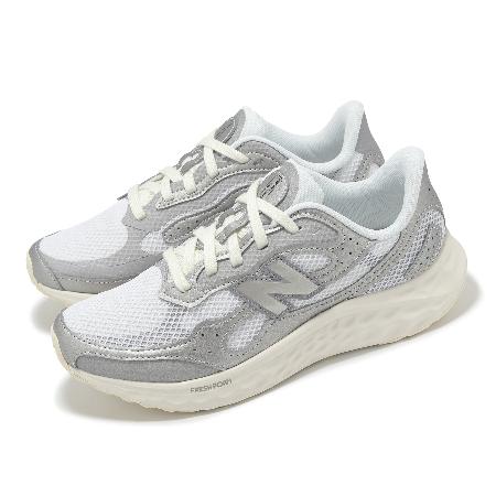 New Balance 慢跑鞋 Arishi V4 Tiralux D 寬楦 女鞋 金屬銀 灰 緩震 運動鞋 NB WARISTS4-D ...