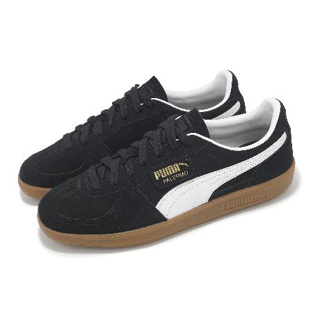 Puma 休閒鞋 Palermo 男鞋 女鞋 黑 白 焦糖底 麂皮 復古 德訓鞋 情侶鞋 39646310 9161327 - friDay購物
