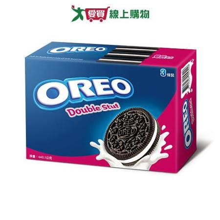 OREO雙倍夾心三明治巧克力餅393.3g 172899 - friDay購物